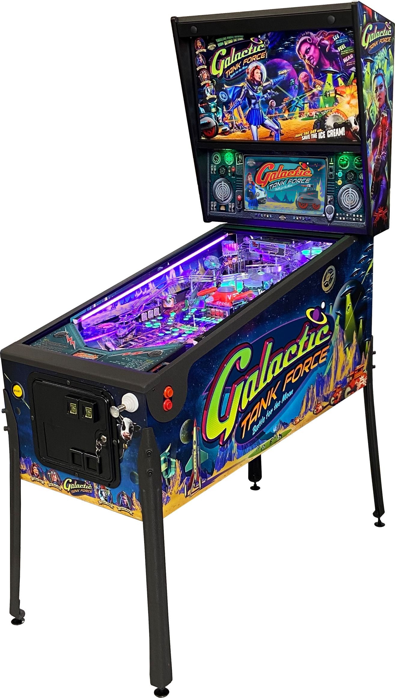 Galactic Tank Force Deluxe Pinball for Sale | SD Amusements – San Diego ...